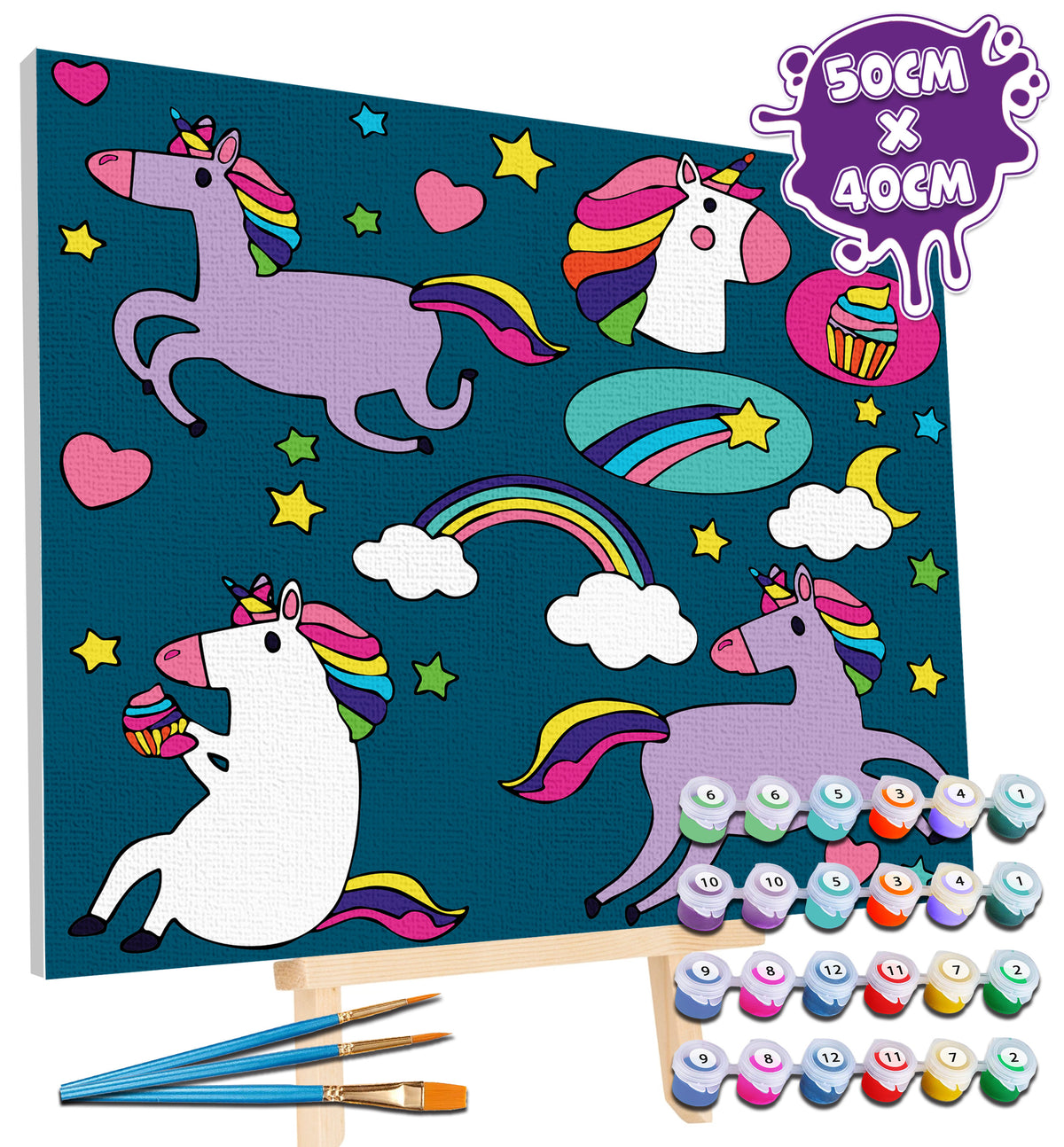 Splat Planet | Diamond Painting and Paint by numbers